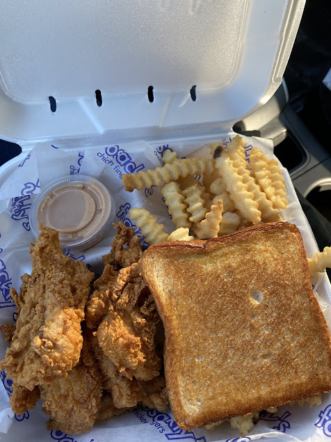 Foosackly's Menu Auburn AL, Chicken Fingers in a Box, Delicious Salads ...